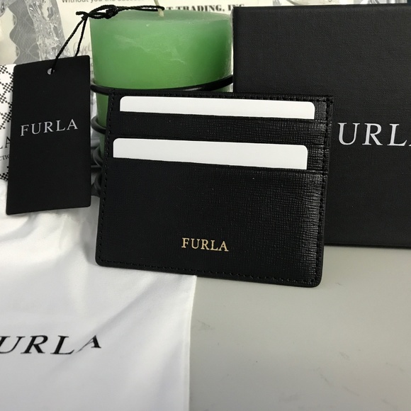 Furla | Bags | Furla Onyx Classic Leather Credit Card Case | Poshmark